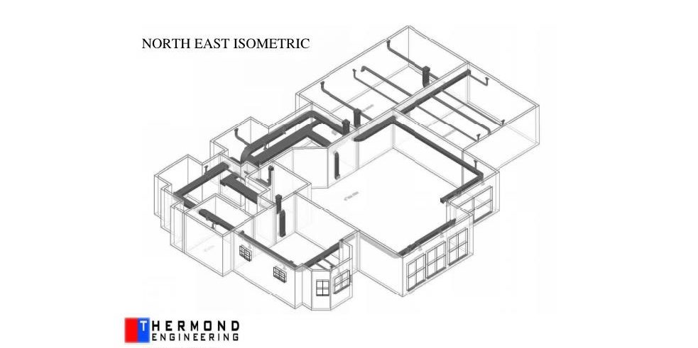 HVAC 3D View | Thermond Engineering